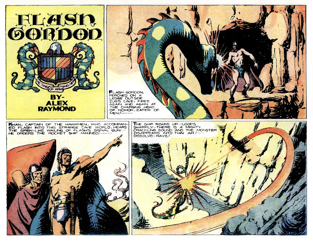 MONSTER BRAINS: Alex Raymond - Flash Gordon Comics, 1930's
