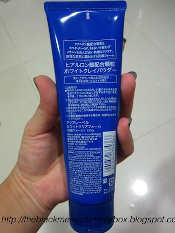 The Blackmentos Beauty Box: Review: Shiseido Aqua Label whitening foam ...