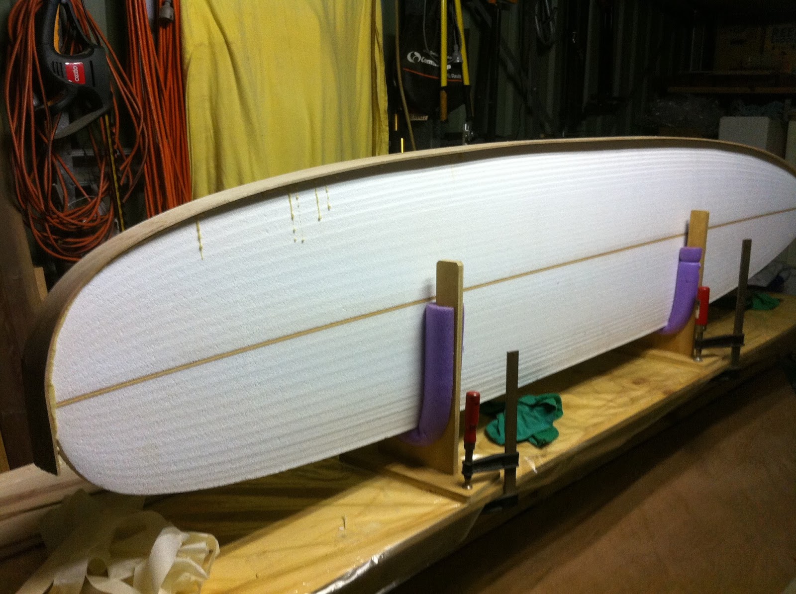 Wood Buddha - Building Wood Surfboards: Building a Foam Core Wood ...