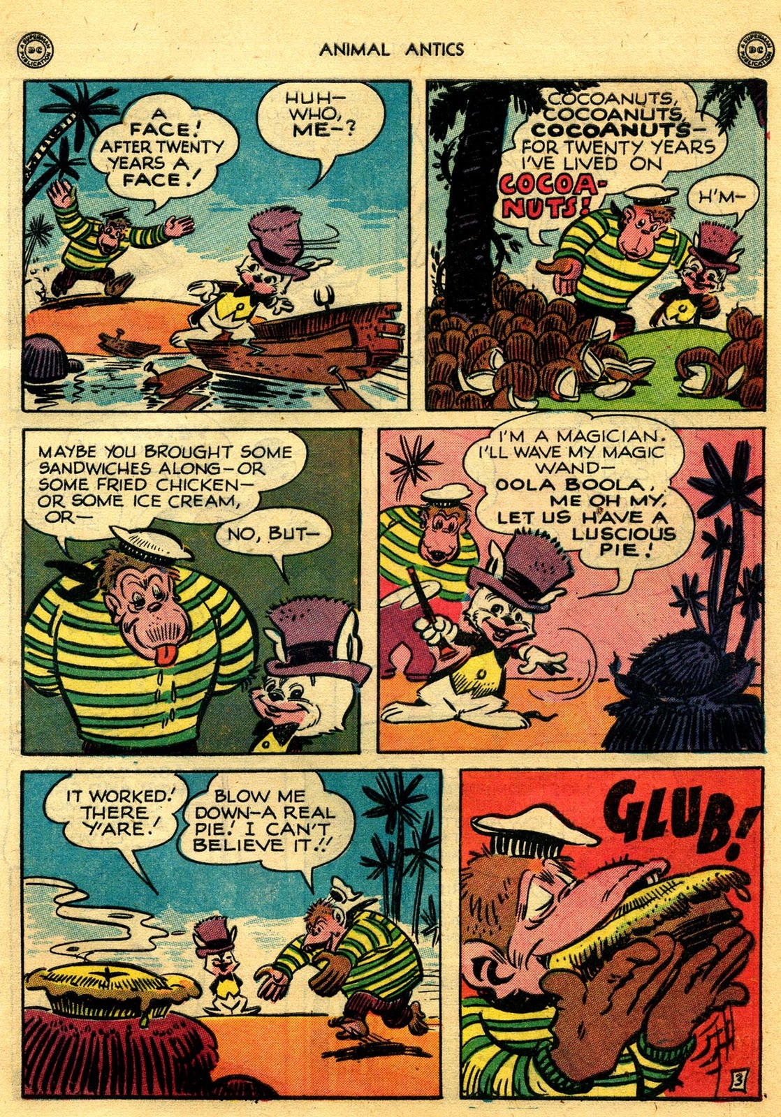 Four-Color Shadows: Presto Pete the Magic Bunny-Howie Post-1947