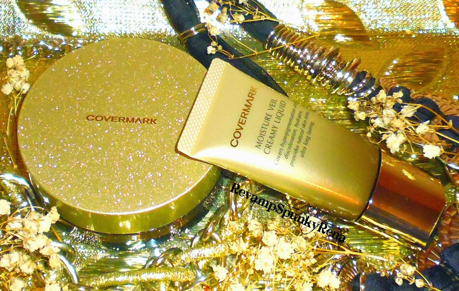 COVERMARK Moisture Veil Creamy Liquid & COVERMARK Silky Loose Powder