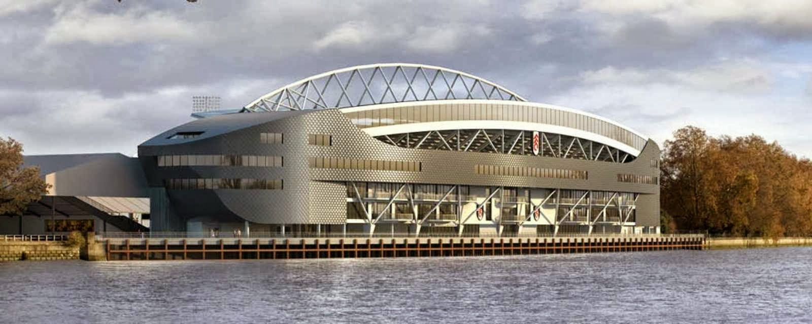 architecture now and The Future: RIVERSIDE STAND EXPANSION BY KSS