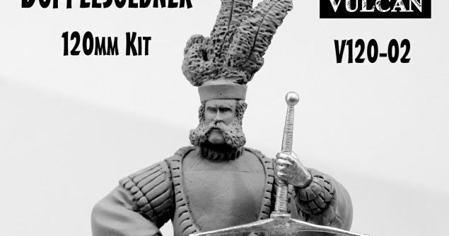 Alternative Armies: Landsknechte Doppelsoldner 120mm model now in the ...