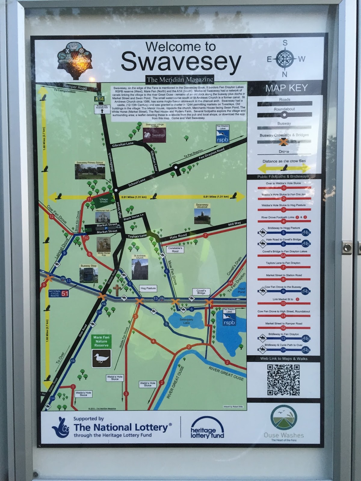 Travelling the Cambridgeshire guided busway: Signs on (and off) the busway