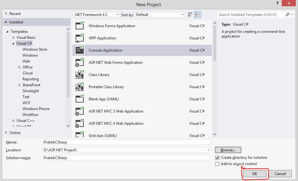 Membuat Program Biodata dengan Bahasa C# di Visual Studio 2012 | ictizen