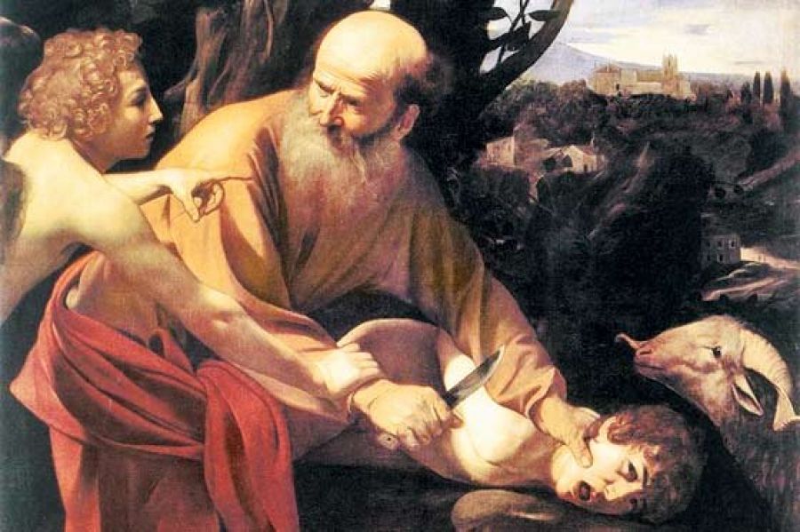 asteroideazul283: Según "El sacrificio de Isaac" de Caravaggio, de Rachel Cusk