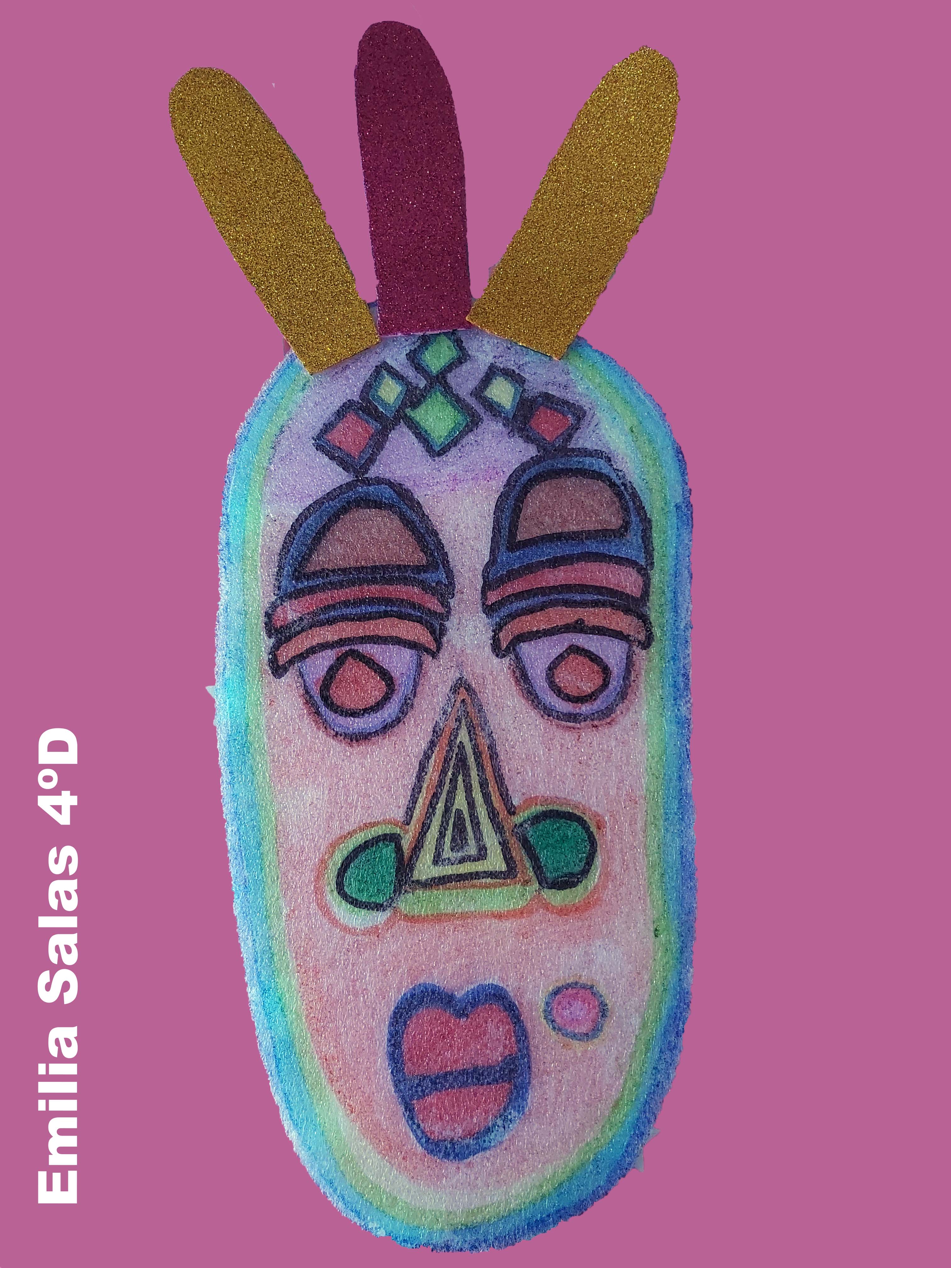 Artes y Música Colegio Bajo Molle: MÁSCARAS PRECOLOMBINAS: CUARTOS BÁSICOS