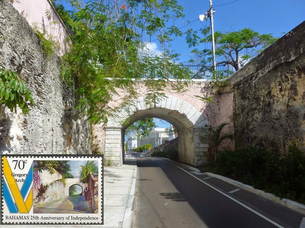 Photo-ops: Philatelic Photograph: Gregory Arch - Nassau, Bahamas