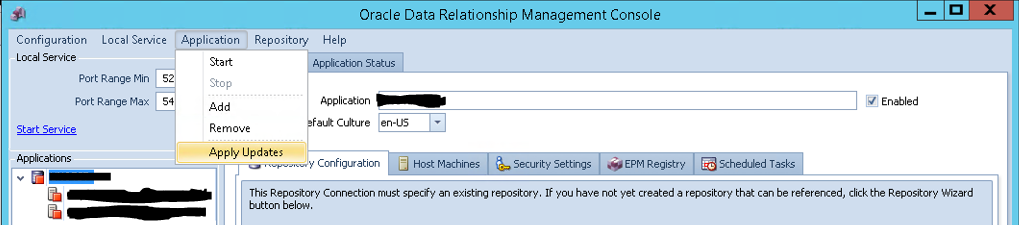 DRM: There are currently no applications available for login | EPM Zones