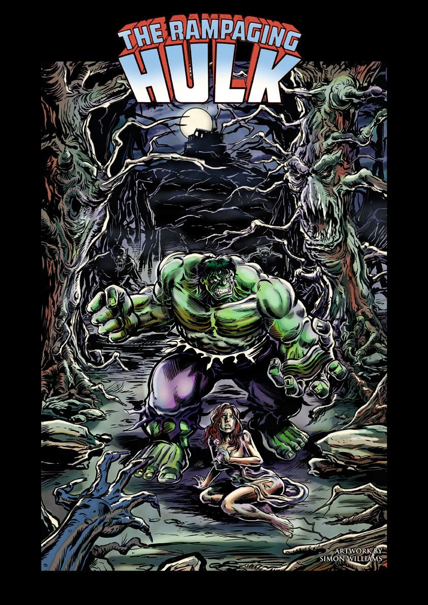 Simon Williams Comic Artist: The Rampaging Hulk