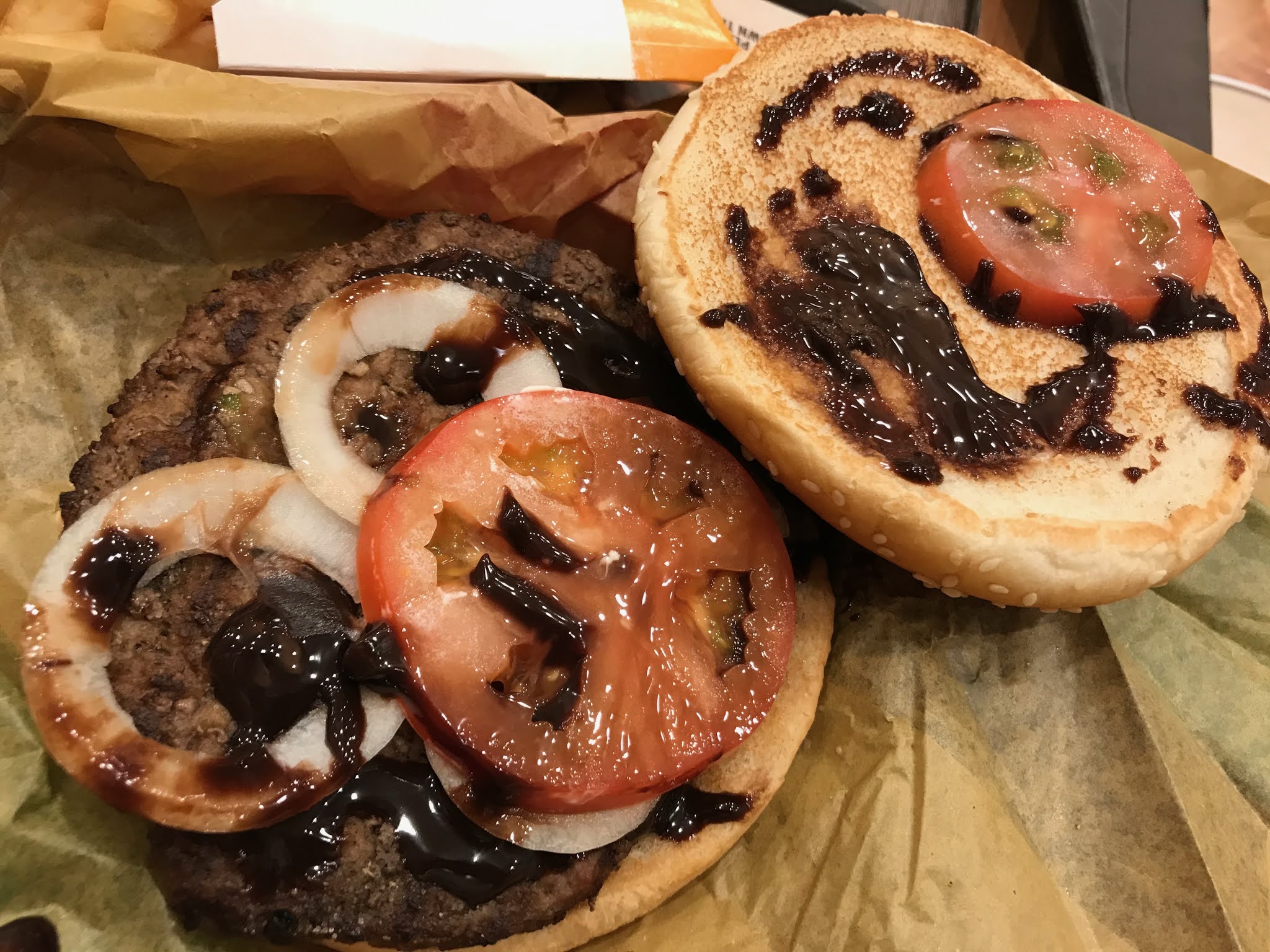 Small Potatoes Make The Steak Look Bigger: Chocolate Whopper from ...