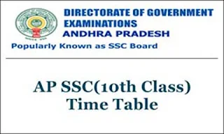 AP 10th Class (SSC) Exam Time Table 2024 Download - EdNewz.in