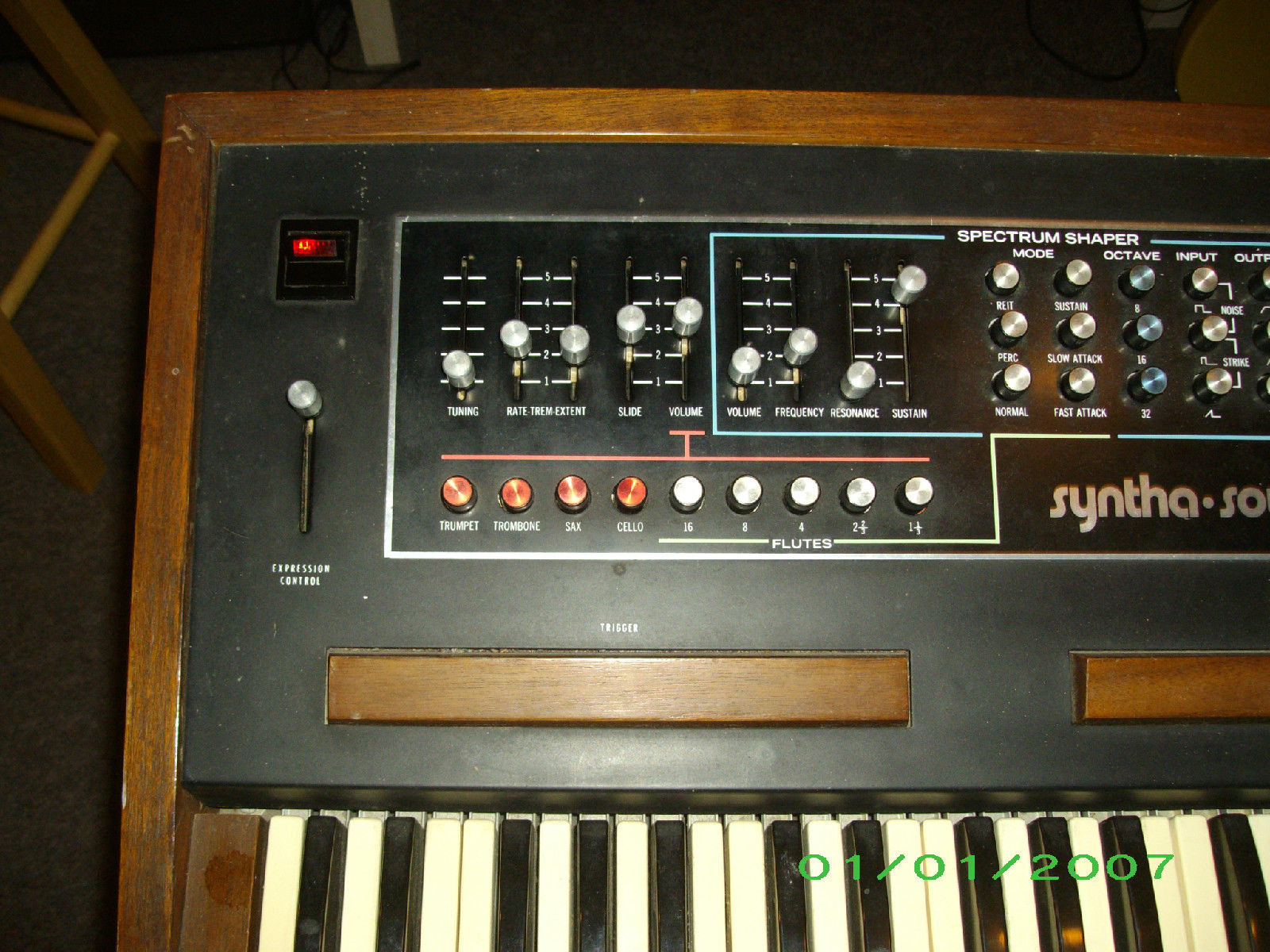 MATRIXSYNTH: Rare Vintage Baldwin Syntha Sound Early 70"s with Original ...