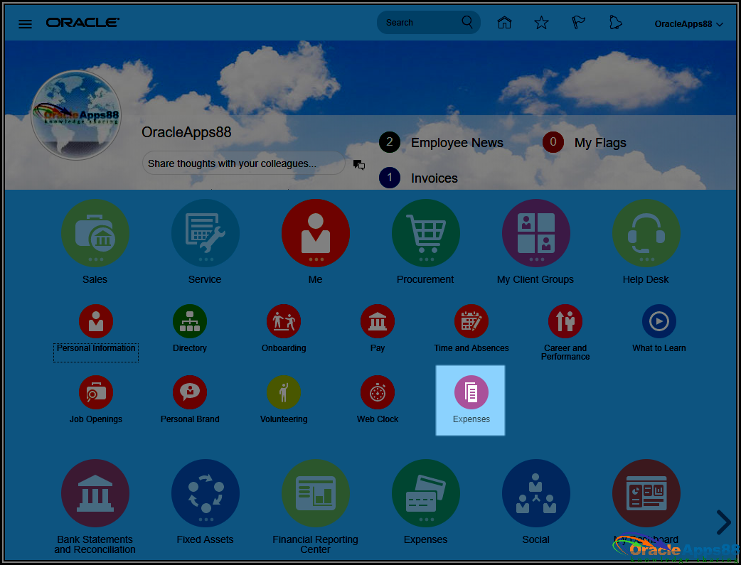 Oracle Applications: Fusion Expenses – Oracle Fusion Expenses Training ...