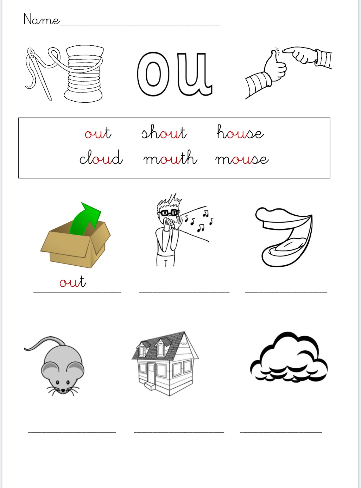 Our English class: ou Sound Phonics