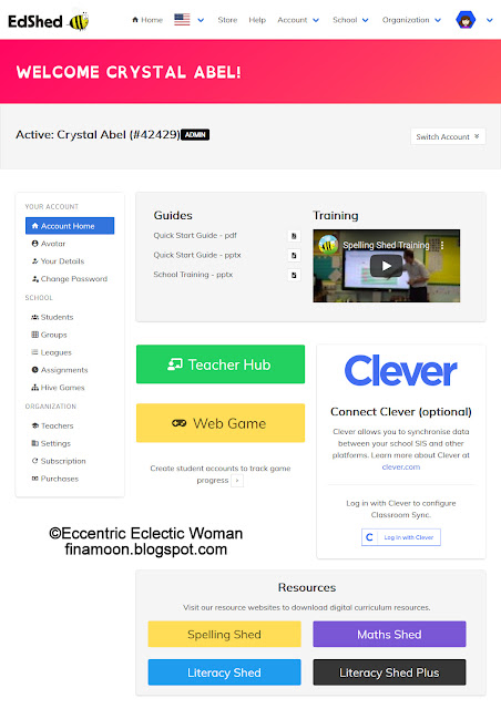 Eccentric Eclectic Woman: Math Shed/Spelling Shed Review # ...