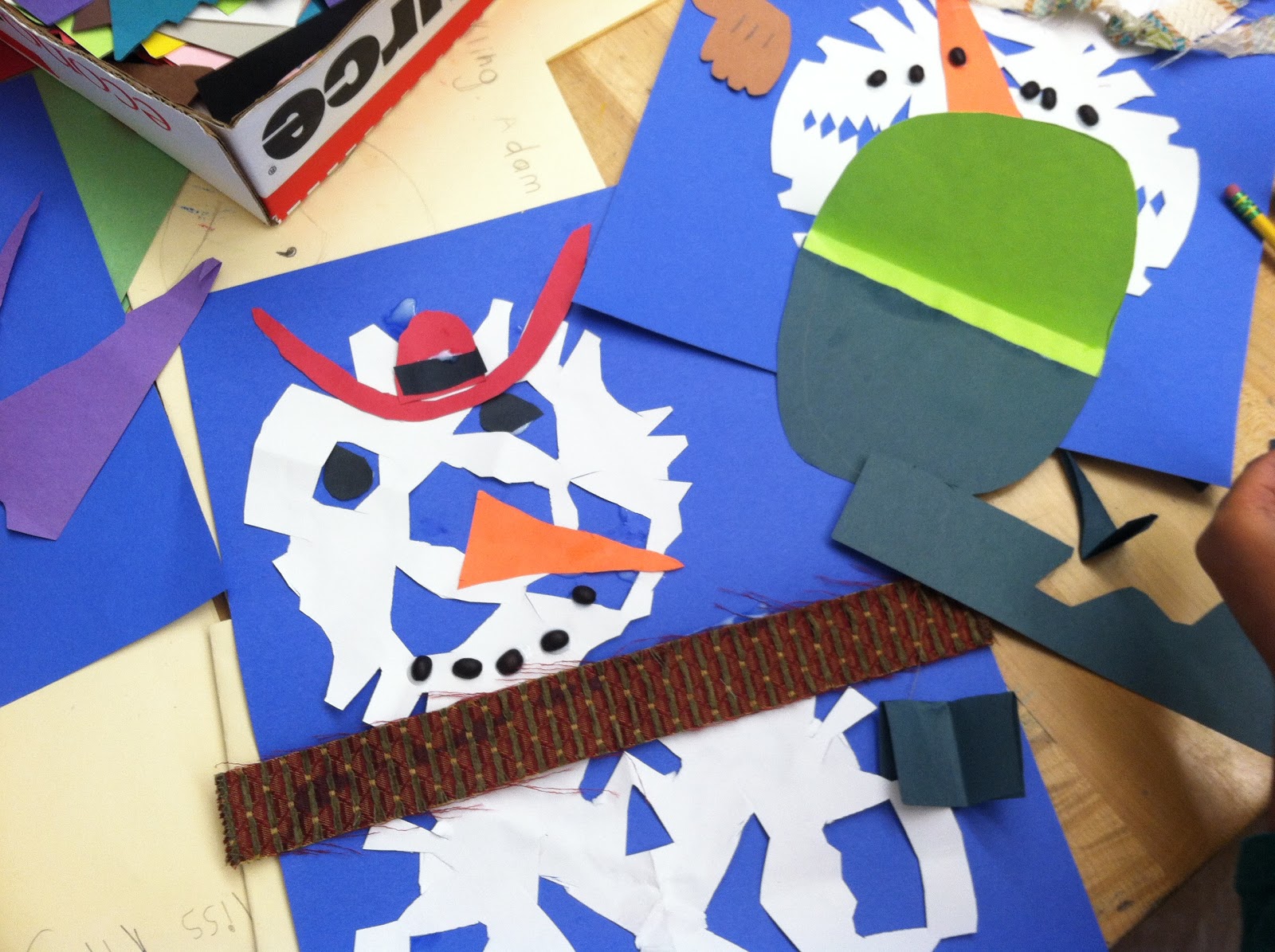 Olive ART! Do You???: Snowflake People