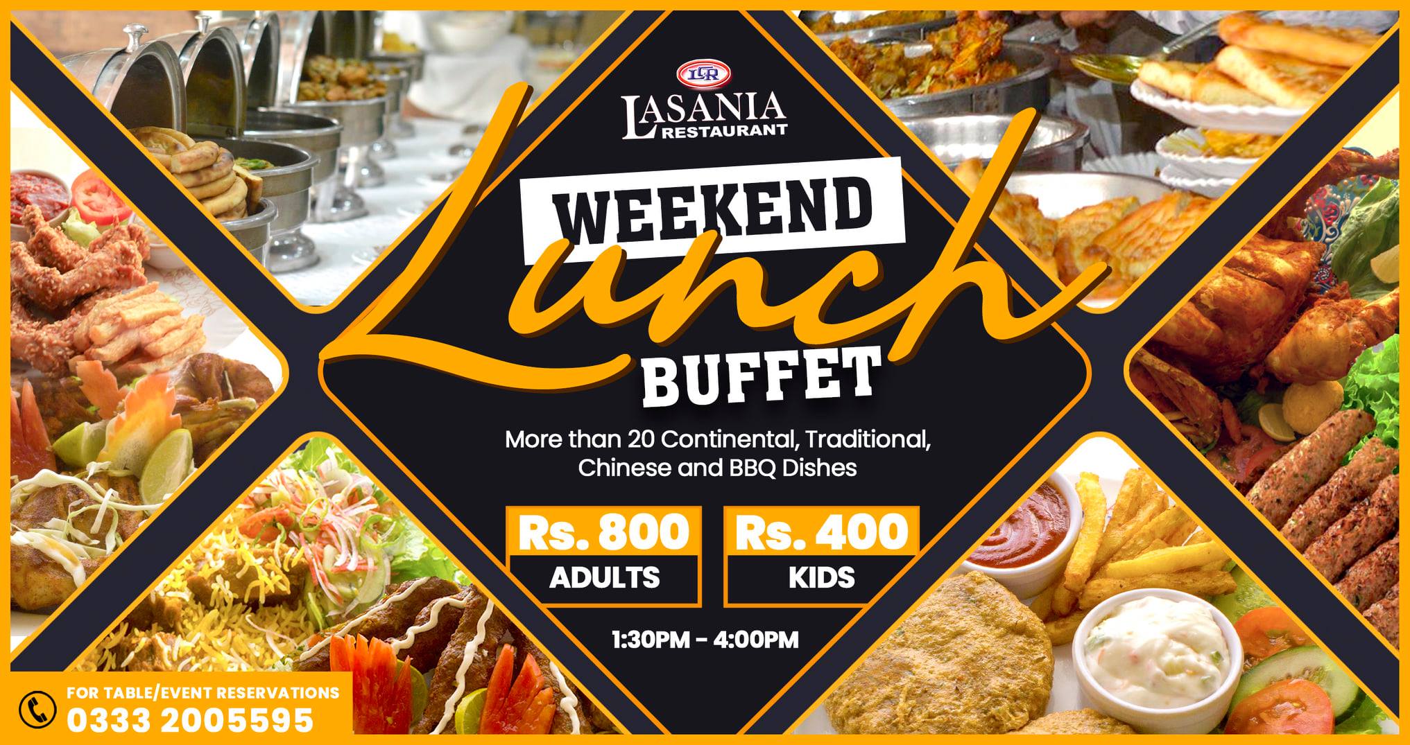 Lasania Restaurant | Lunch Buffet Price & Menu