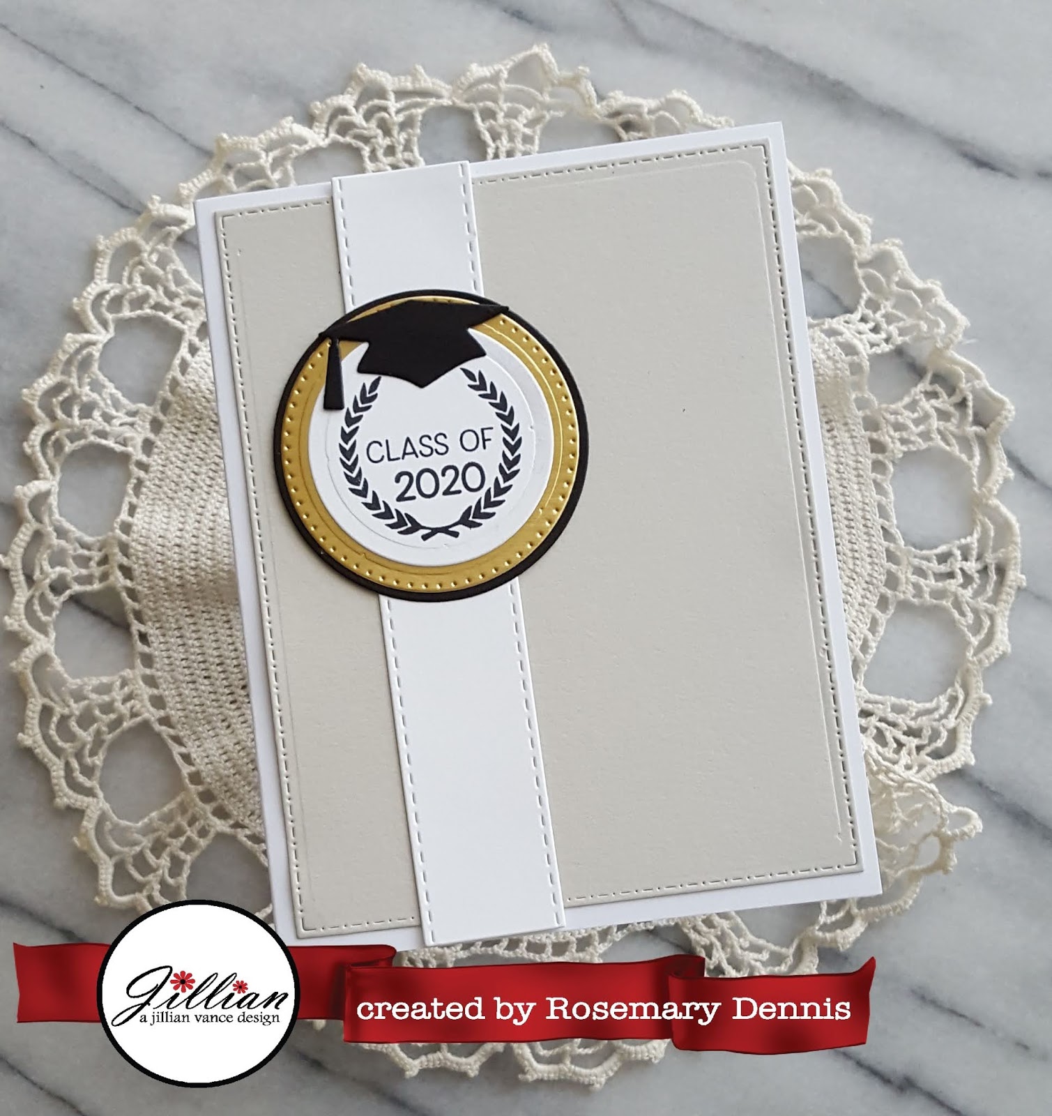 A Jillian Vance Design: Grad Cards - Simple and Stepped Up