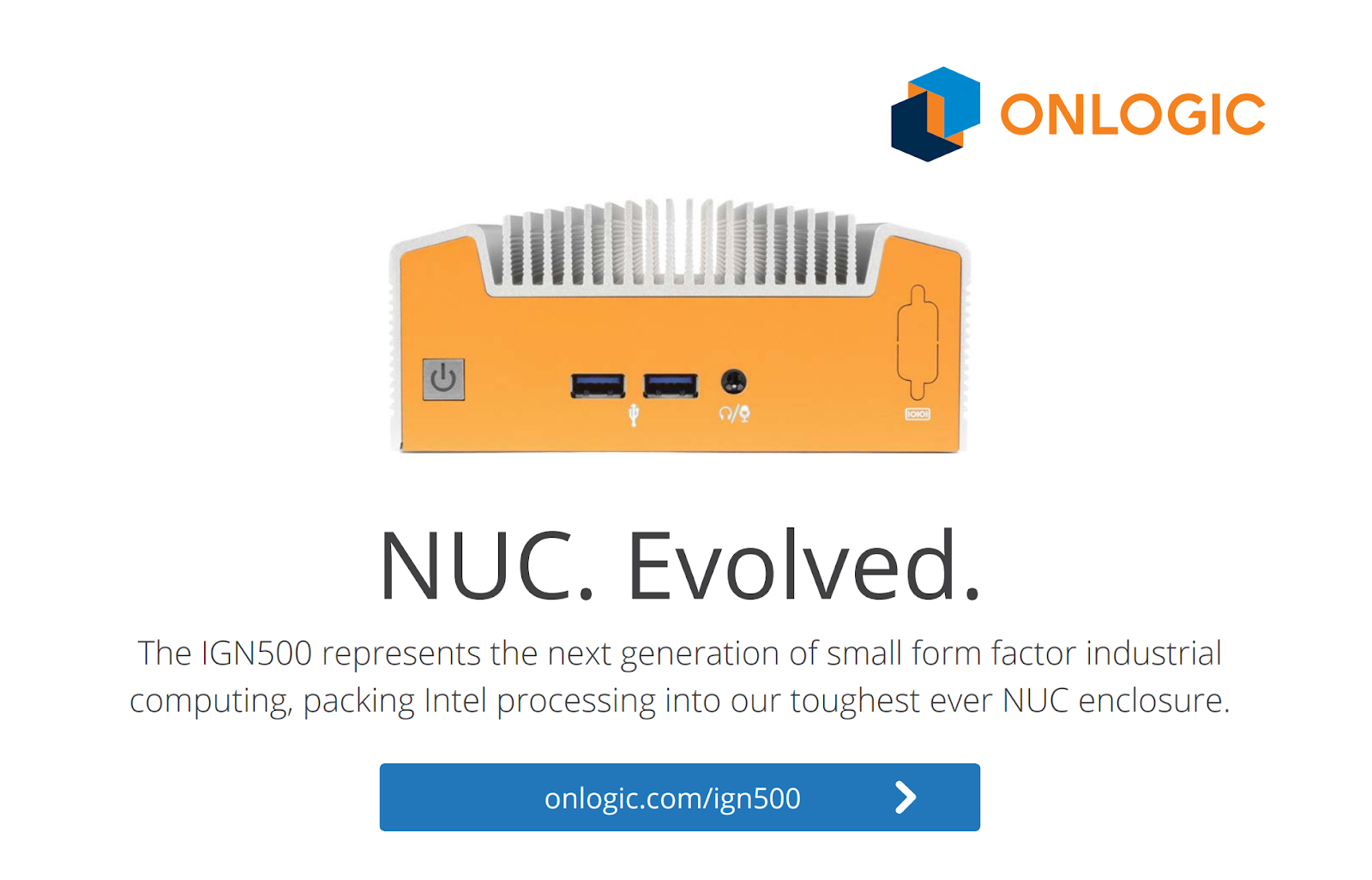 FanlessTech: OnLogic launches the IGN500