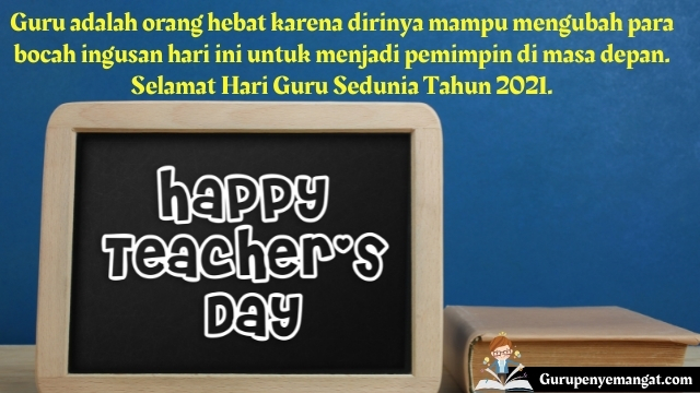 60 Kata-kata Mutiara Ucapan Hari Guru Sedunia, Teachers at The Heart of Education Recovery ...