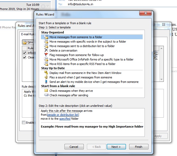 IT Support Solution How To Forward Outlook Mail To Another Email it-support-solution-how-to-forward-outlook-mail-to-another-email