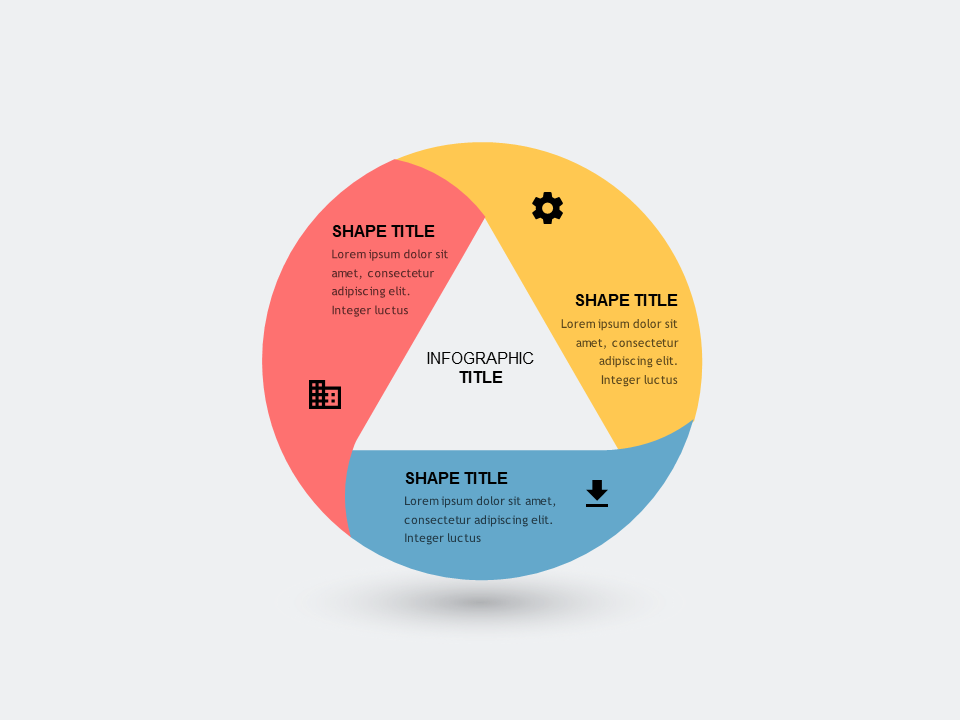 Circulation Included Triangle PowerPoint Templates - PowerPoint Free