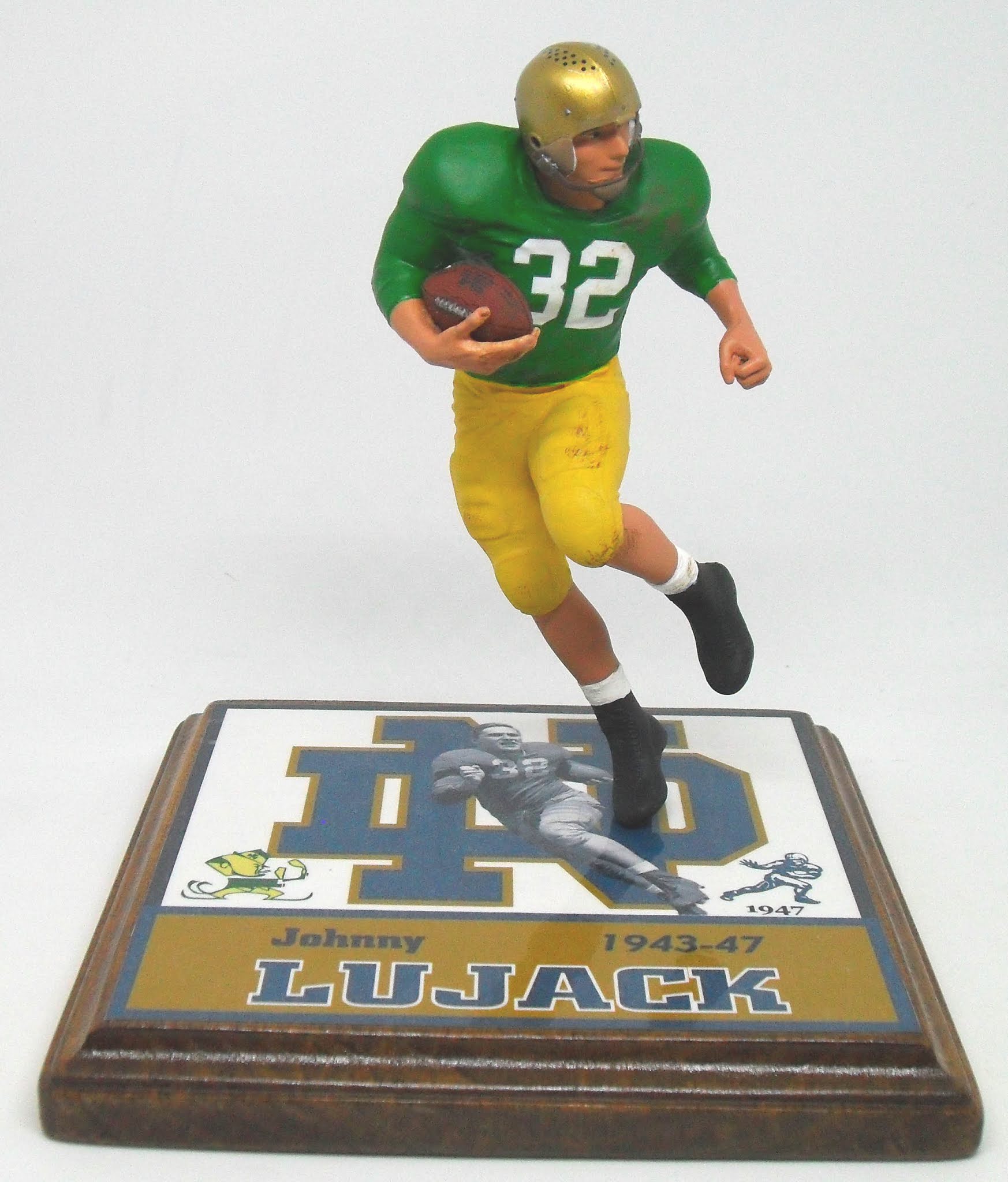 Sports Attic Customs: FINISHED - 1947 Johnny Lujack - Notre Dame ...