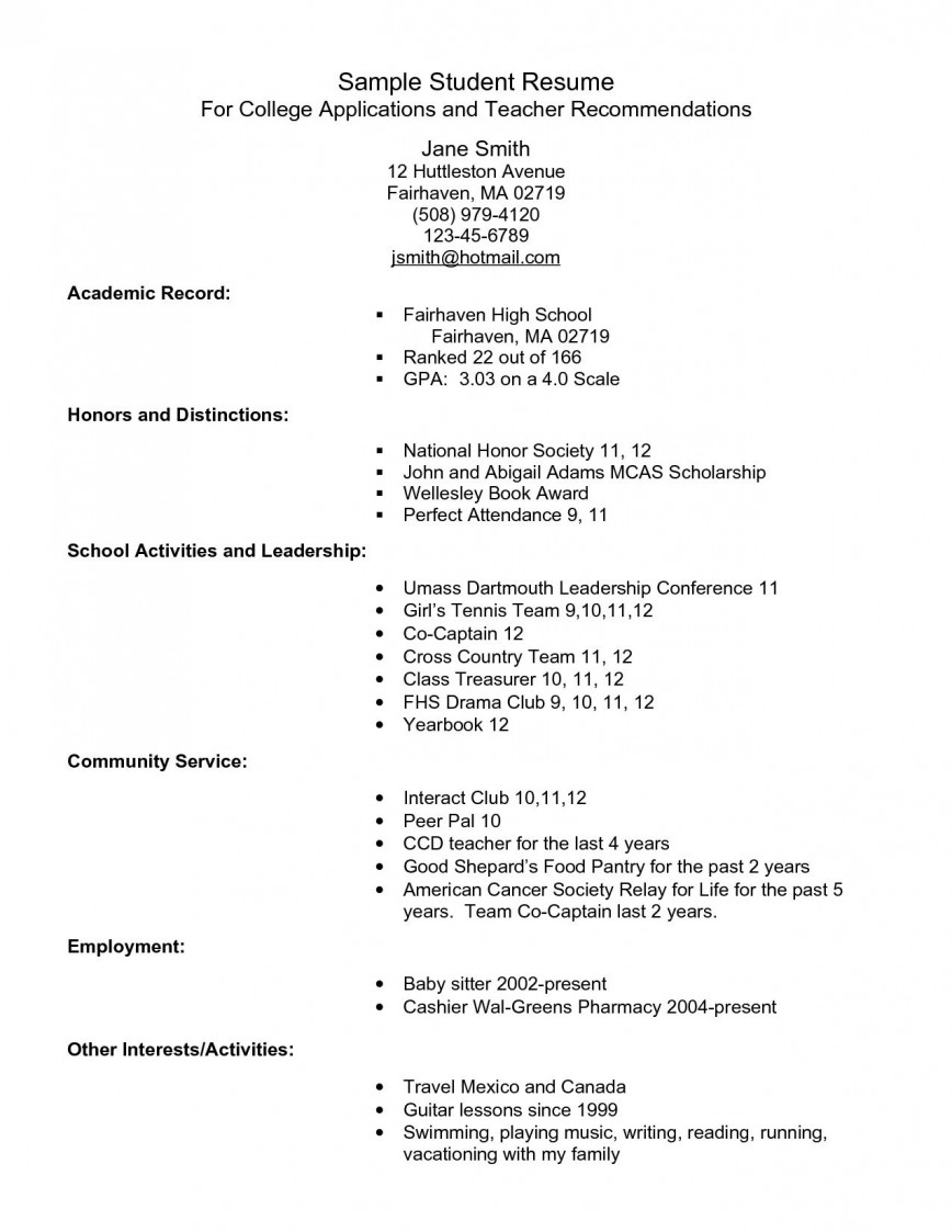 Contoh CV Untuk Beasiswa Kuliah Dalam Bahasa Inggris - KangDidik.com Contoh CV Untuk Beasiswa Kuliah Dalam Bahasa Inggris - KangDidik.com
