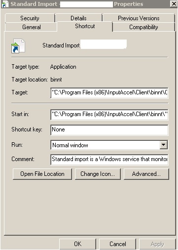 Captiva (Opentext) Standard Import - how to setup and import files