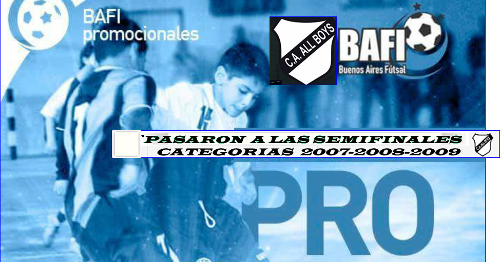 ALL BOYS UN SENTIMIENTO: ALL BOYS BAFI PROMOCIONALES MASCULINO CLAUSURA ...