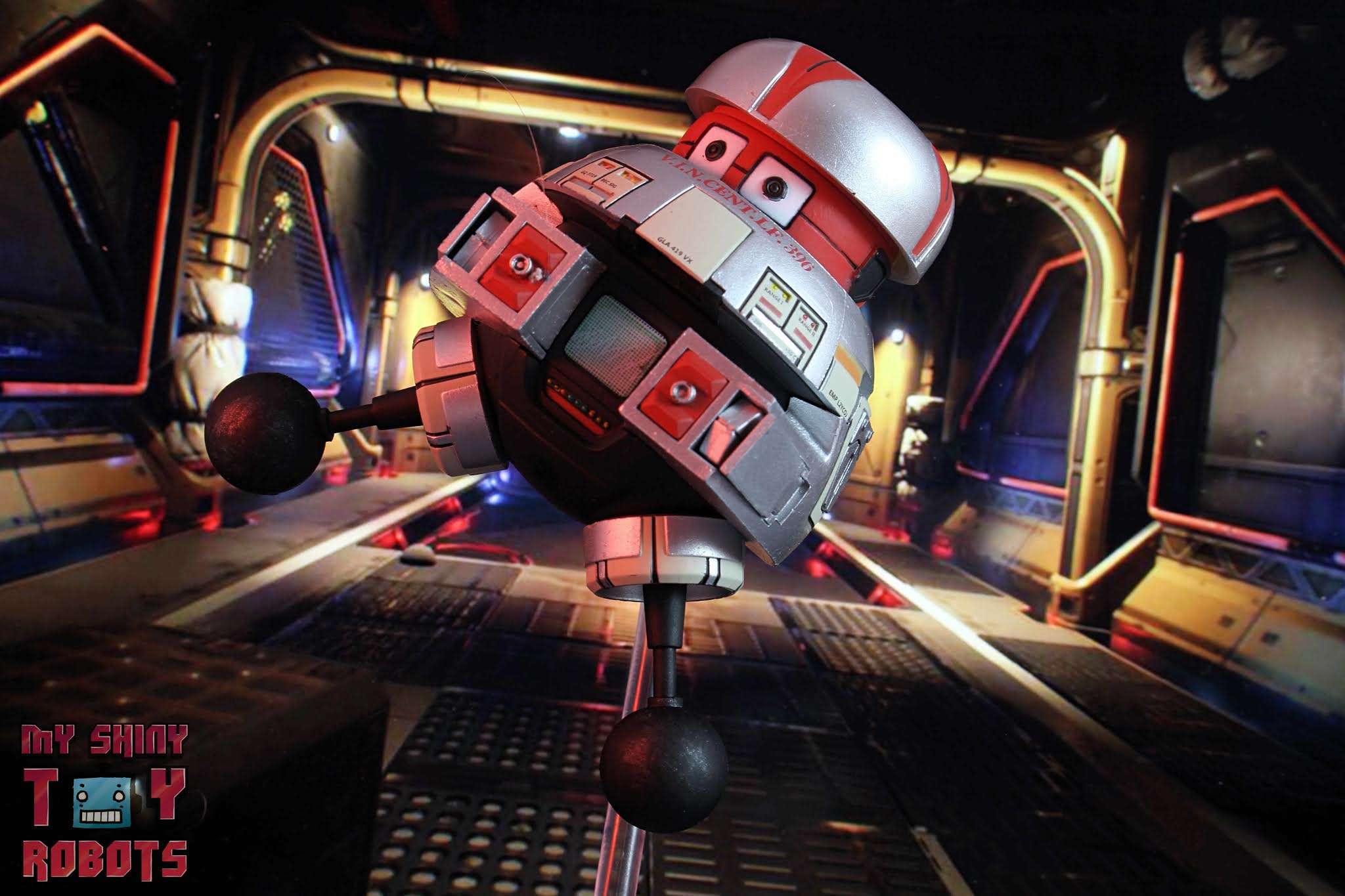 Floating Black Hole Robot Bob