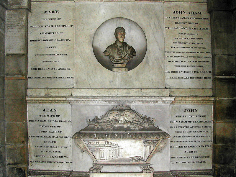 Bath, Art and Architecture: William Adam - attributed to Henry Cheere