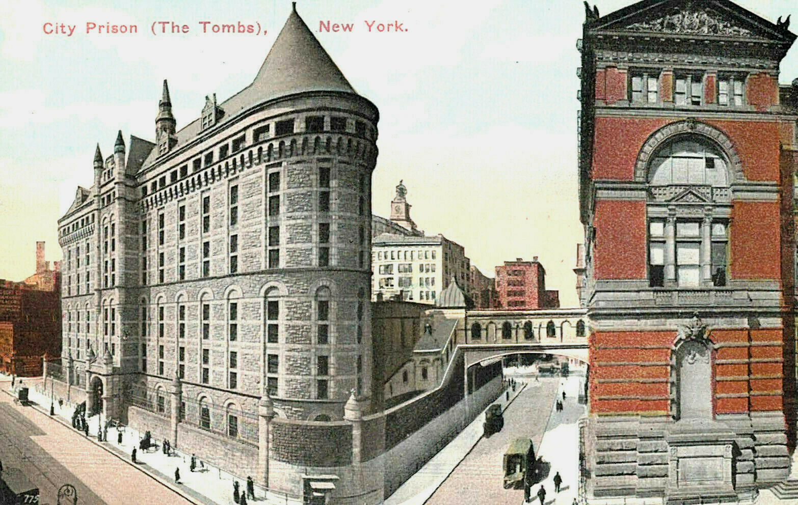 Daytonian in Manhattan: The Lost City Prison "The Tombs" 101 Centre Street