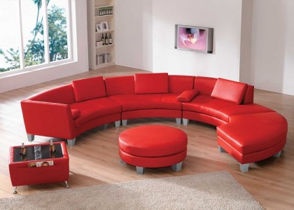 Circular Sofa Sets Design Ideas