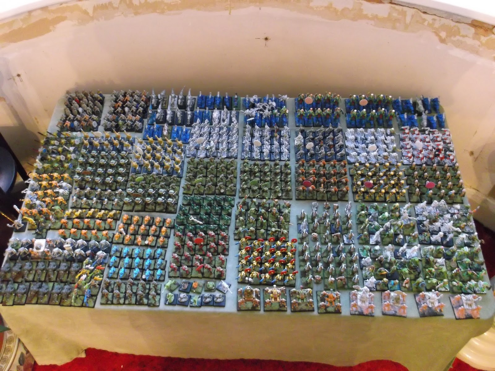 Goblin Lee's Miniatures Blog. : A 10,000 point Slann army (probably).