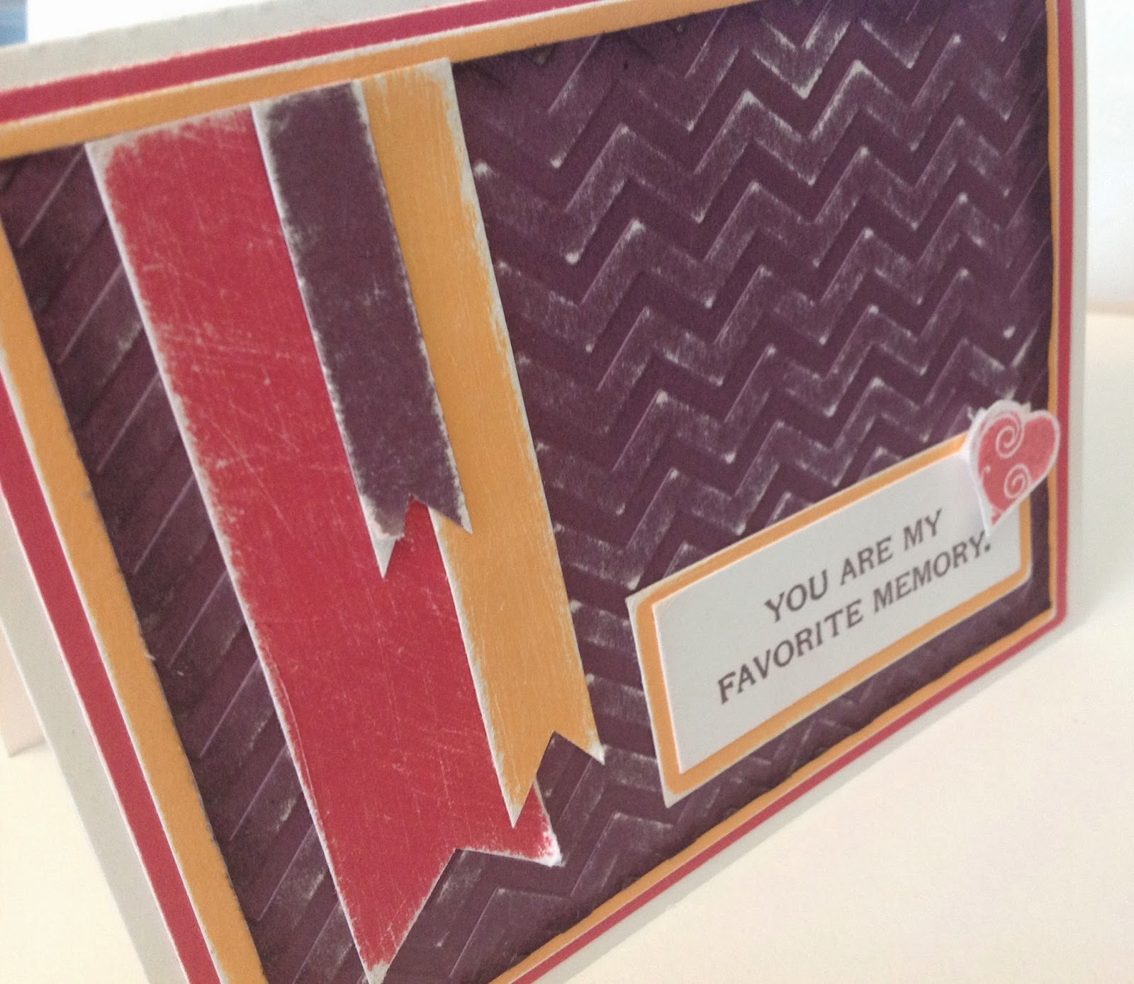 Scrapbooking Sue: "My Favorite Memory" Card