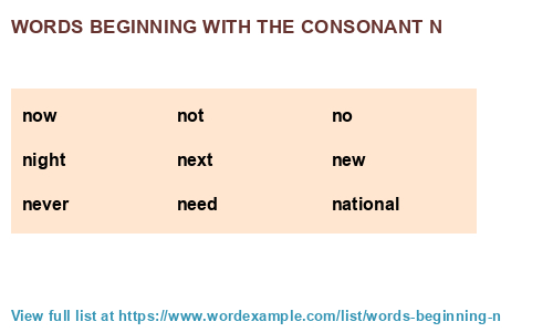 Words With Certain Letters ~ Thankyou Letter