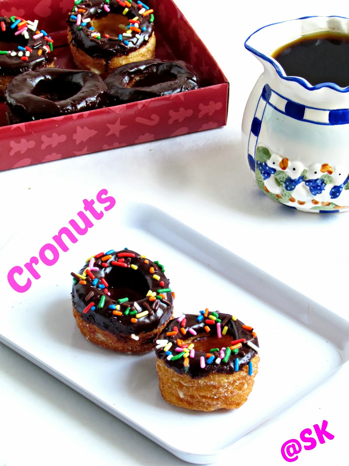 Savitha's Kitchen: Kronuts - A combination of doughnuts and croissants ...
