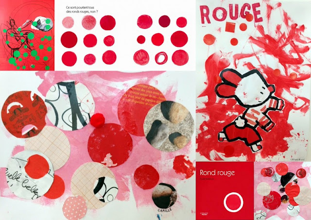 les petites têtes de l'art: Rouges...