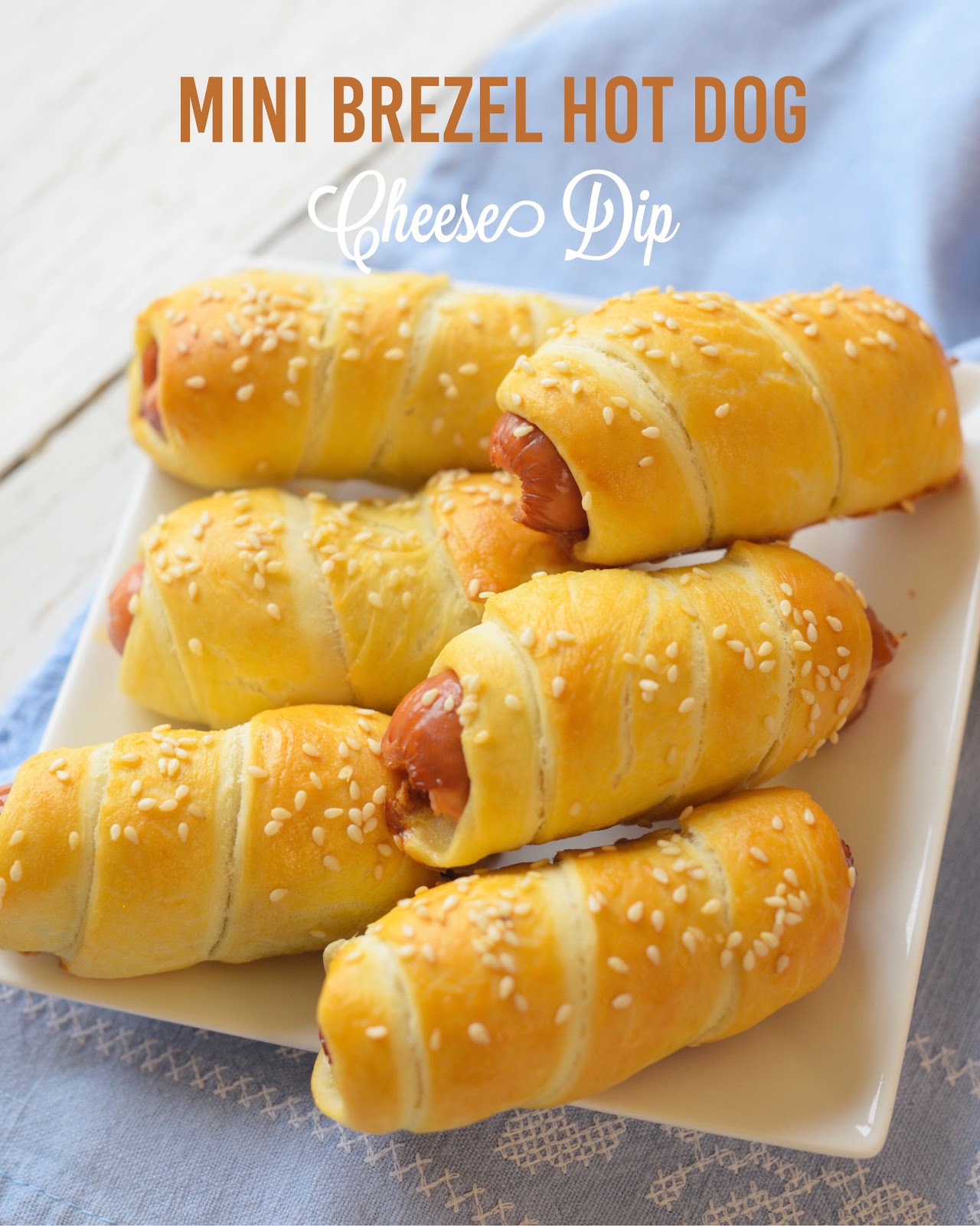 Mini Brezel Hot Dog – Homemade Pretzel Dogs & Cheese Dip | Kessy Bona