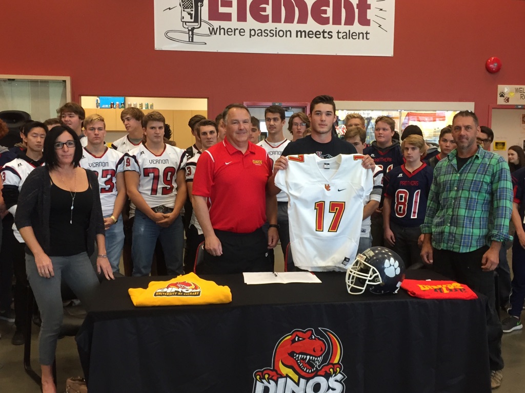 University of Calgary Dinos Football: FOOTBALL DINOS SIGN PROMISING ...