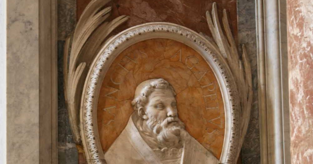 ΑΠΑΝΤΑ ΟΡΘΟΔΟΞΙΑΣ: September 20th is the feast of Pope Saint Agapetus: