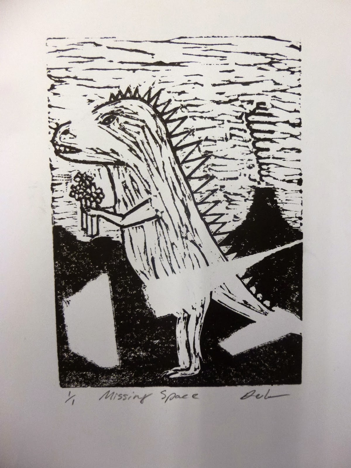 Lane Tech Art Studio : Relief Printmaking with Linoleum
