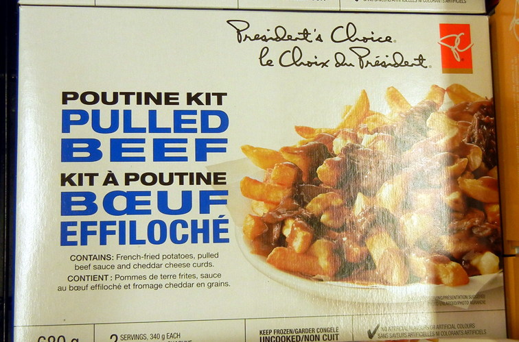 Poutine Chronicles: President Choice poutine