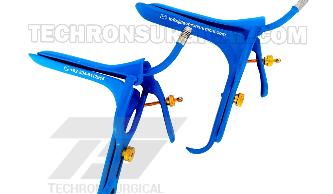 LLETZ/LEEP OBGYN Graves Vu-More Vaginal Speculum Blue Insulated with ...