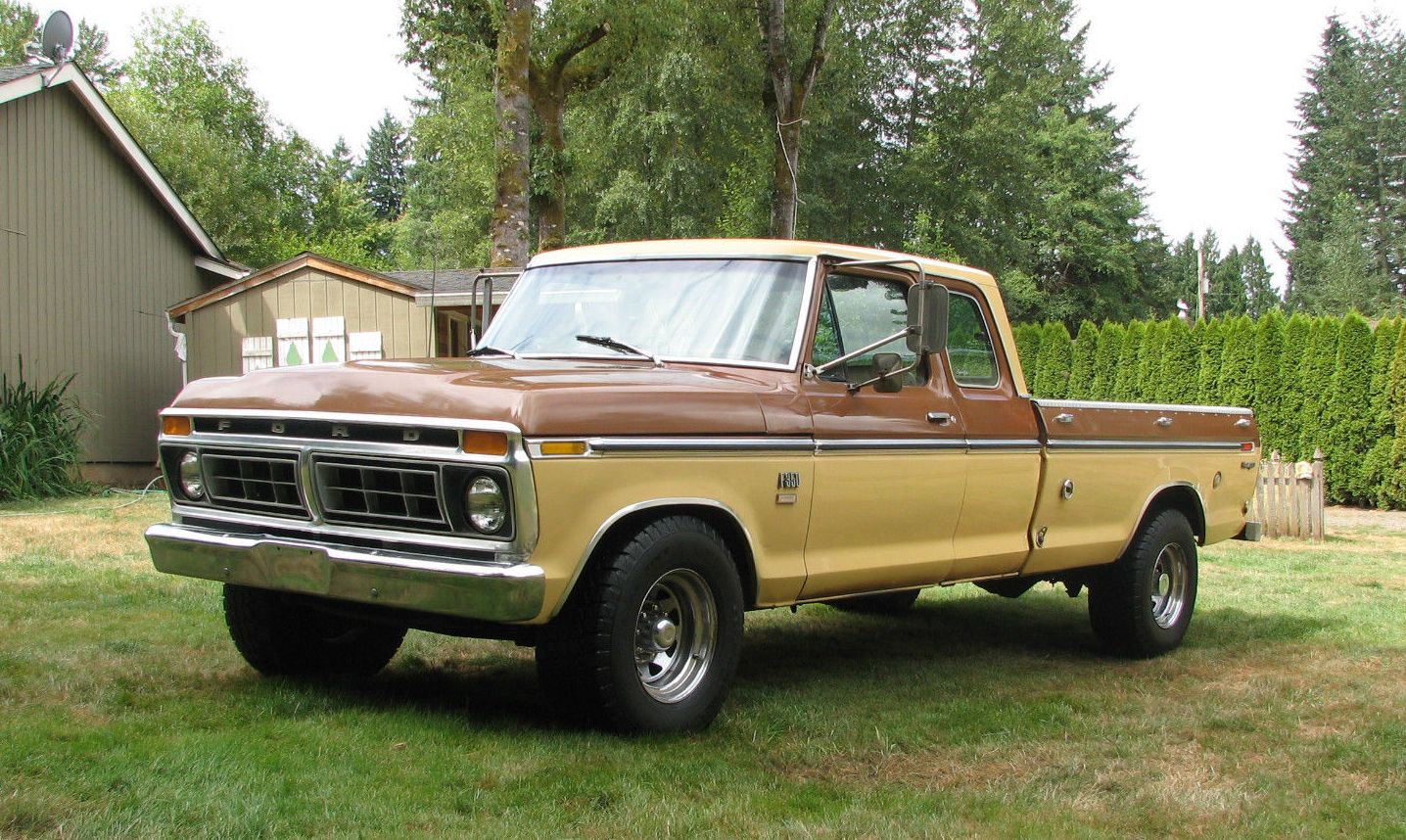 All American Classic Cars: 1975 Ford F-350 Ranger Super Cab Super ...