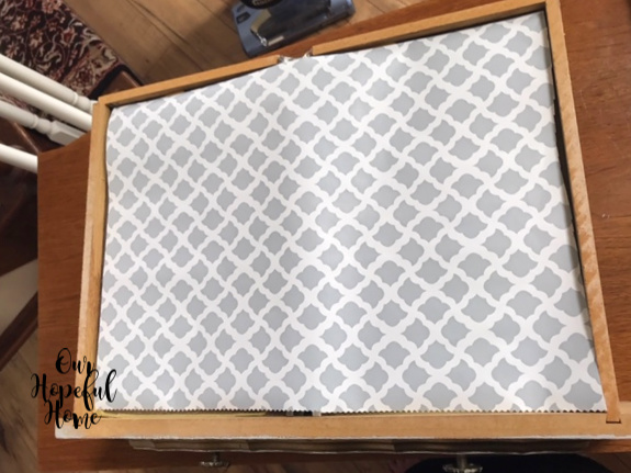 Our Hopeful Home: How To Make Drawer Liners With Contact Paper