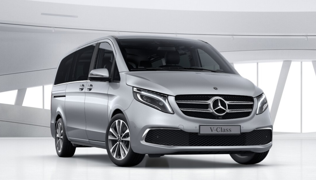 Mercedes Classe V Restylé (2019 à 2024) - Couleurs, code peinture