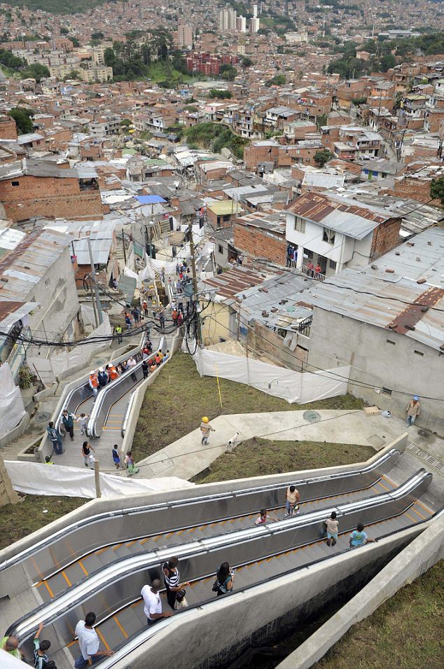 Going Up Colombian Shanty Town Installs Giant Outdoor Escalators To going-up-colombian-shanty-town-installs-giant-outdoor-escalators-to